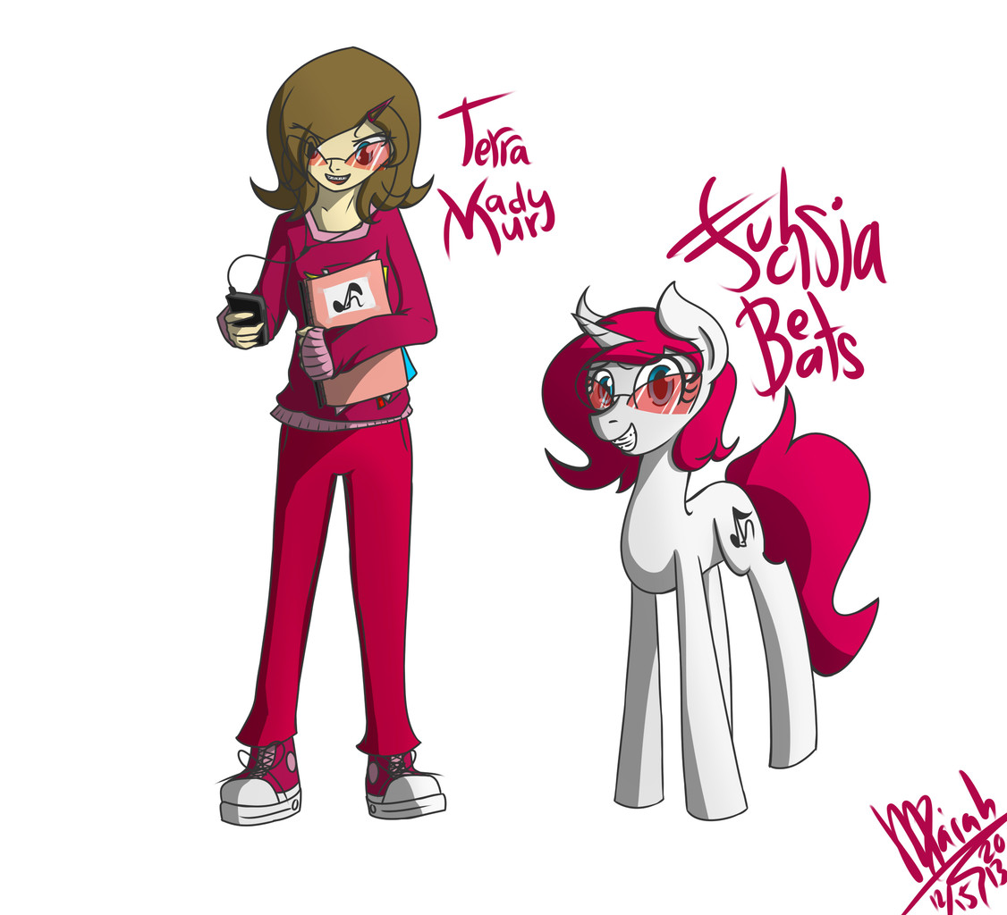 #500766 - safe, artist:maiah, oc, oc only, human, pony, unicorn ...