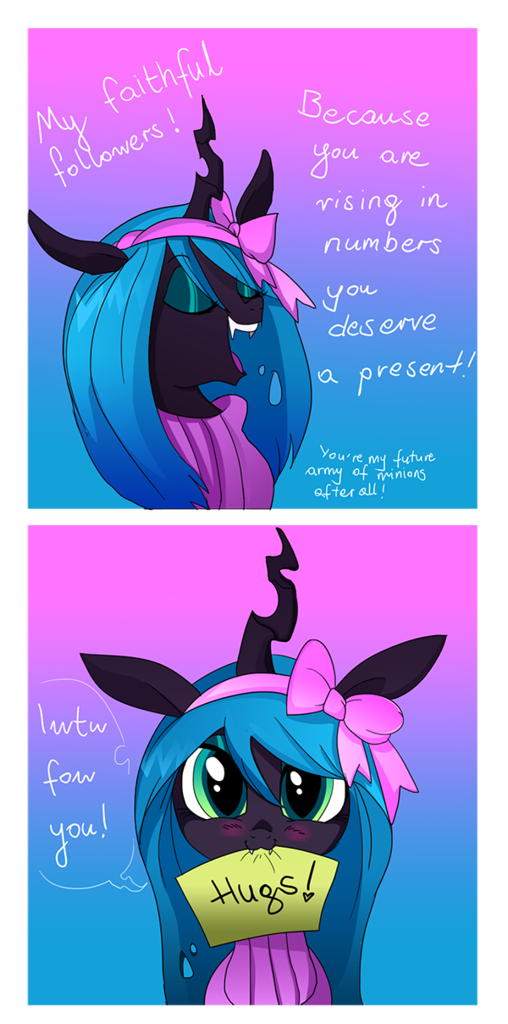 #501518 - safe, artist:jokerpony, queen chrysalis, ask teen chrysalis ...