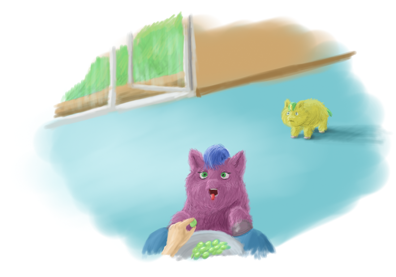 #501917 - safe, artist:russian_hugboxer, fluffy pony, hugo the fluffy ...