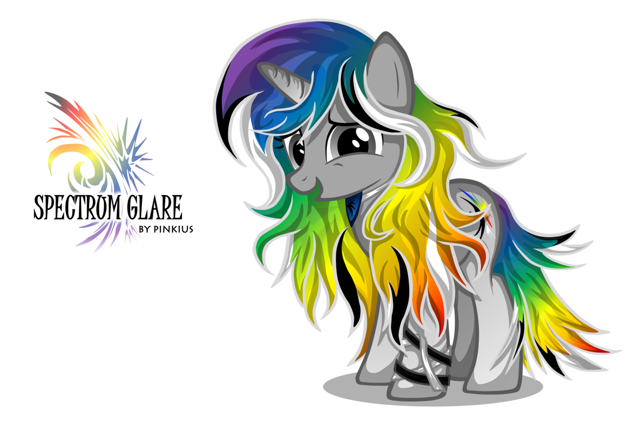 #504090 - safe, artist:pinkius, oc, oc only, oc:spectrum glare, pony ...