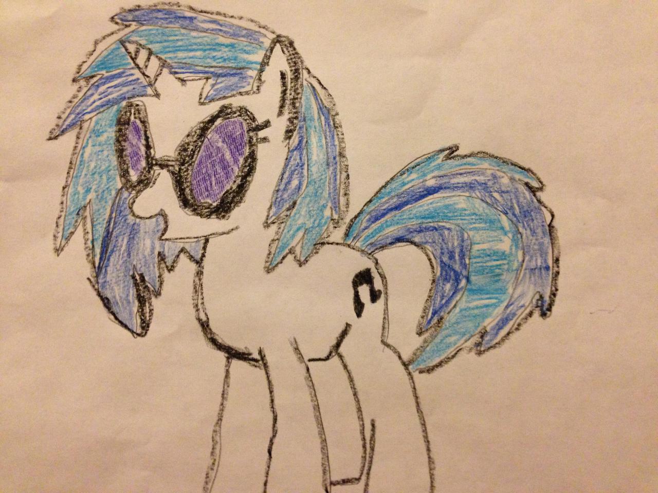 #504329 - safe, dj pon-3, vinyl scratch, g4, female, solo - Derpibooru