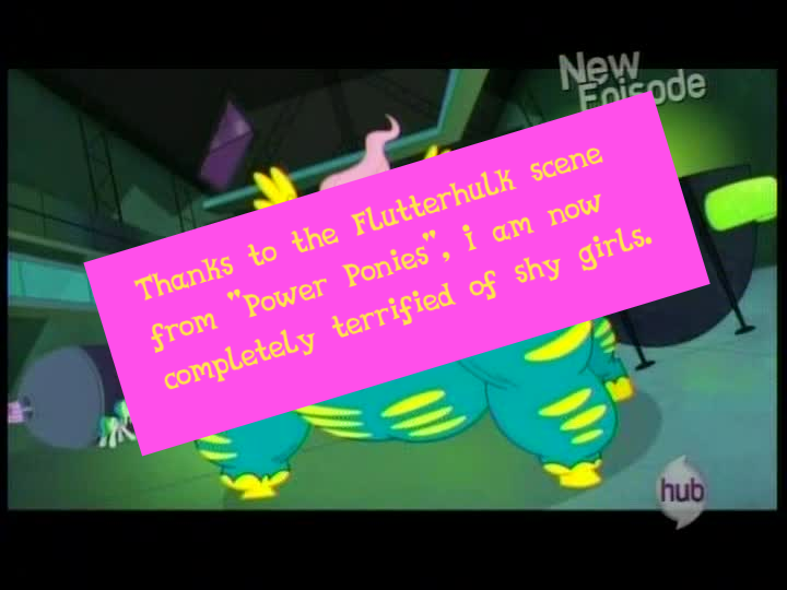 #504910 - safe, fluttershy, saddle rager, power ponies (episode ...