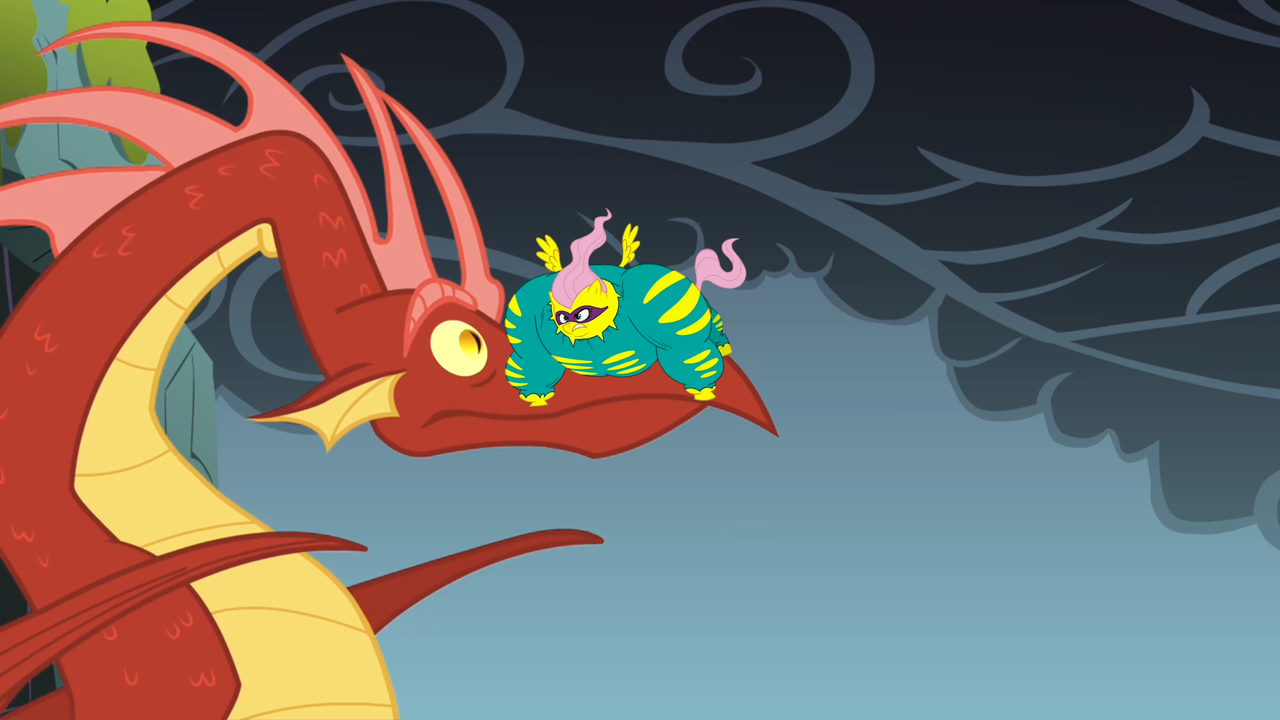 #507076 - safe, edit, edited screencap, screencap, basil, fluttershy ...