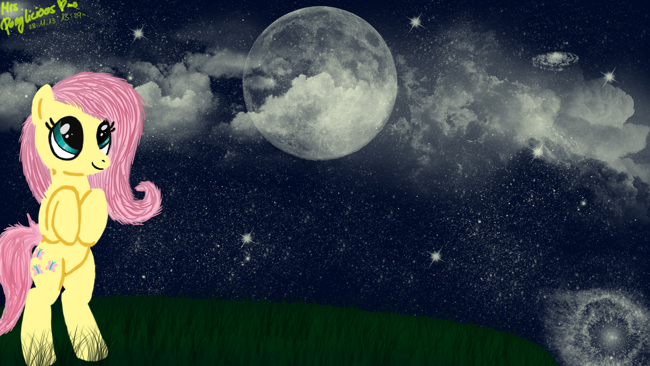 #507539 - safe, artist:mrs-ponylicious, fluttershy, female, happy, solo ...