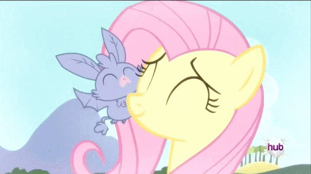 #508222 - safe, screencap, fluttershy, bat, fruit bat, pony, vampire ...