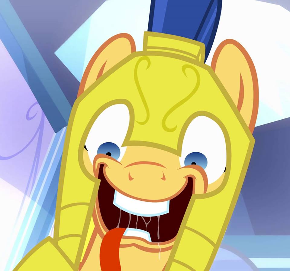 #509547 - safe, flash sentry, g4, male, rapeface, solo - Derpibooru