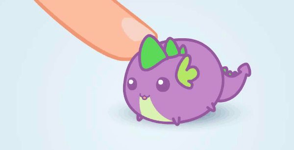 #509850 - safe, artist:4as, spike, dragon, g4, animated, blob, chibi ...