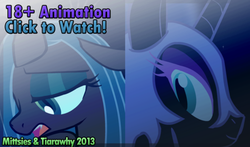 #511187 - suggestive, artist:mittsies, artist:tiarawhy, nightmare moon, queen chrysalis ...
