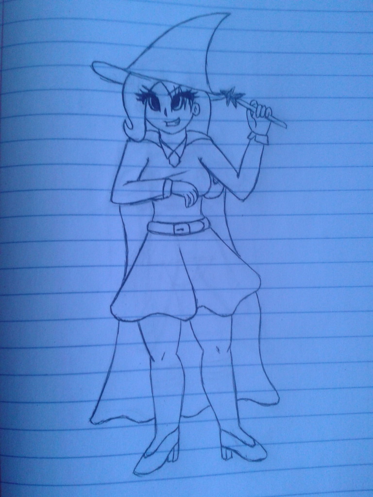 #491638 - safe, artist:psicarii, trixie, human, female, humanized, solo ...