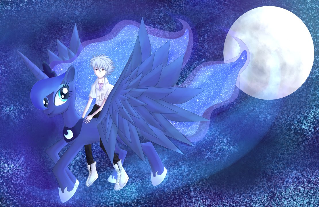 #492551 - safe, artist:shivery-ao, princess luna, g4, fly me to the ...