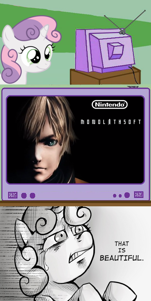 #229931 - safe, sweetie belle, g4, crying, exploitable meme, monolith ...