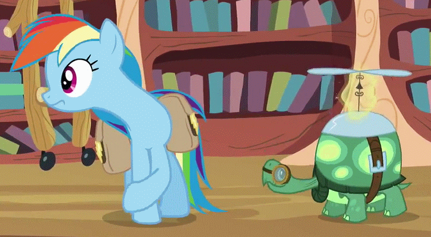 Rainbow Dash And Tank