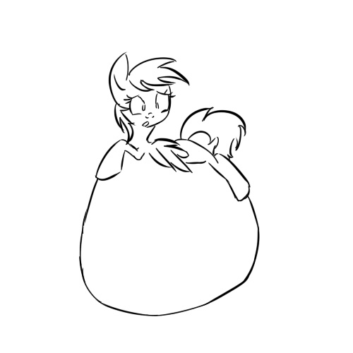 #238718 - safe, artist:pony pudge, rainbow dash, pegasus, pony, g4 ...