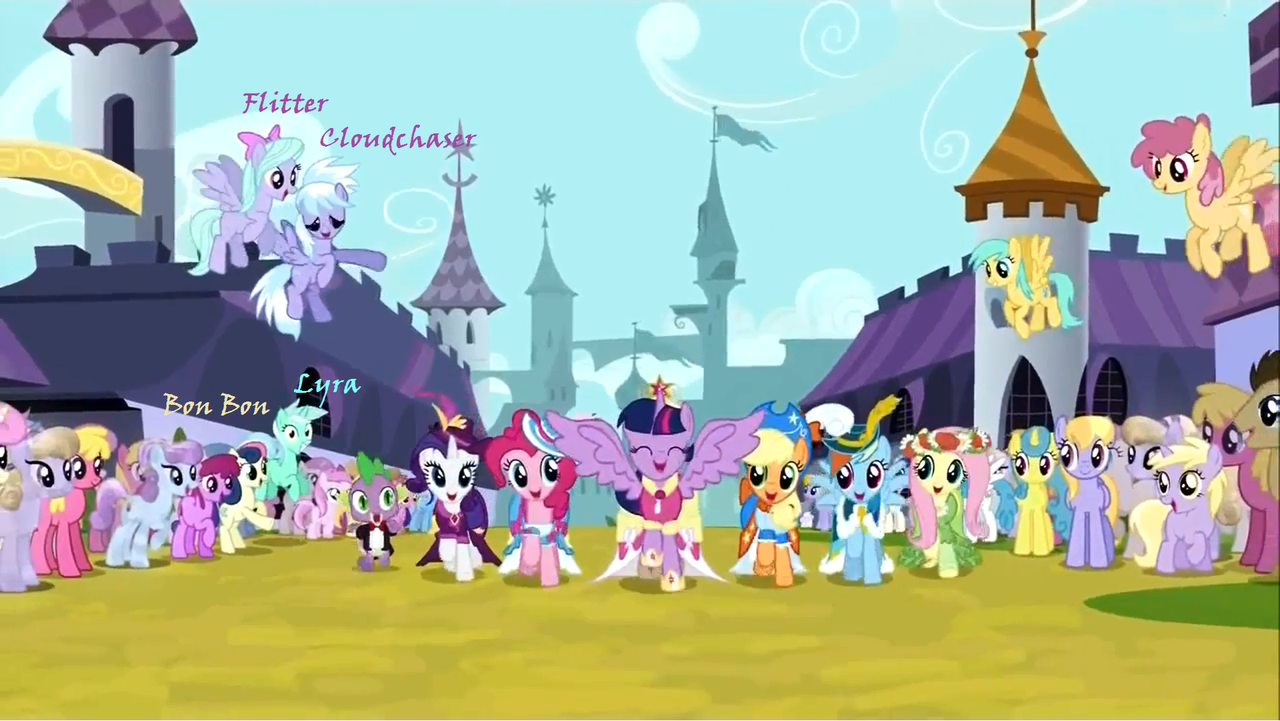 #246113 - safe, edit, edited screencap, screencap, amber waves, applejack, berry punch ...