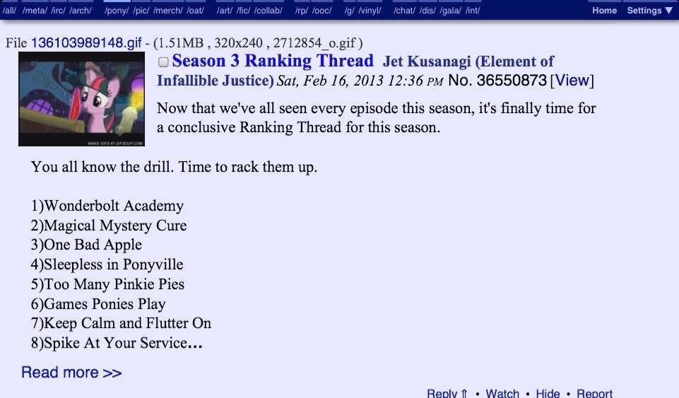 #246358 - safe, screencap, ponychan, ponychan screencap, text - Derpibooru