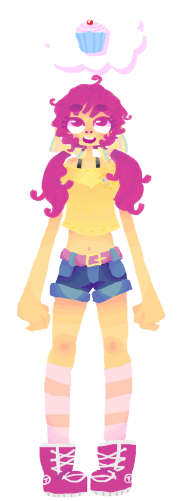 #250160 - safe, artist:rufiuh-oh, pinkie pie, human, cupcake, female ...