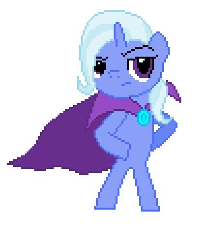 #255018 - safe, artist:alpacastew, trixie, g4, pixel art - Derpibooru