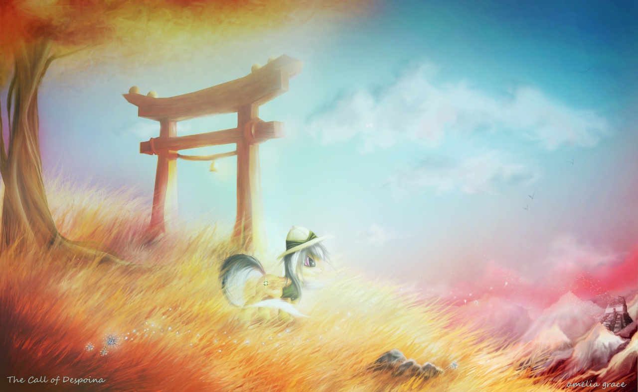 #255788 - safe, artist:scarlett-scribble, daring do, g4, scenery - Derpibooru