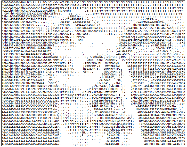 #255797 - safe, rarity, pony, g4, ansi, ascii, female, looking at you ...