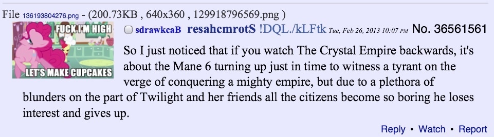 #256921 - safe, ponychan, ponychan screencap, text - Derpibooru