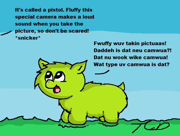 #232041 - safe, fluffy pony, fluffy pony original art, imminent death ...