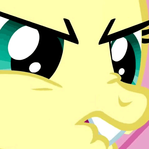 #234823 - safe, screencap, fluttershy, angry, animated, female, lip ...