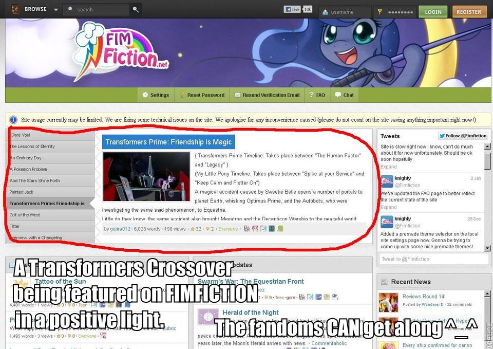#237214 - safe, fanfic, fimfiction, microsoft windows, transformers ...