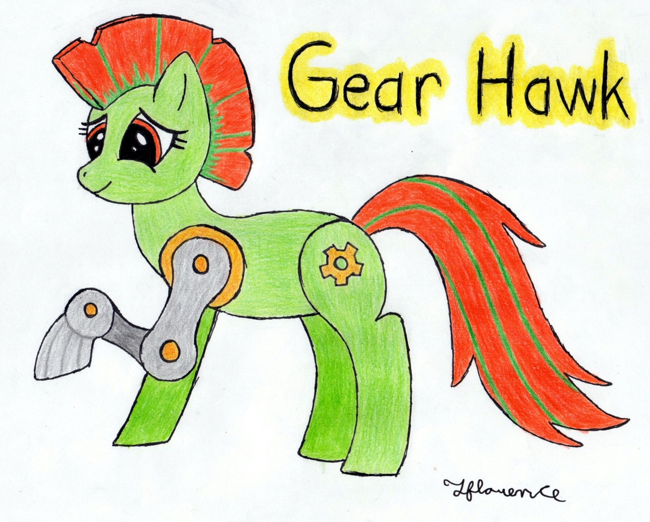 #258572 - safe, artist:metadragonart, oc, oc only, cyborg, earth pony ...