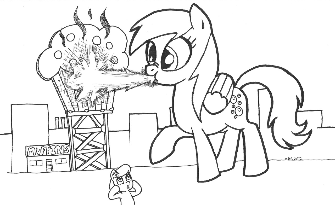 #268417 - safe, artist:abronyaccount, derpy hooves, lily, lily valley ...