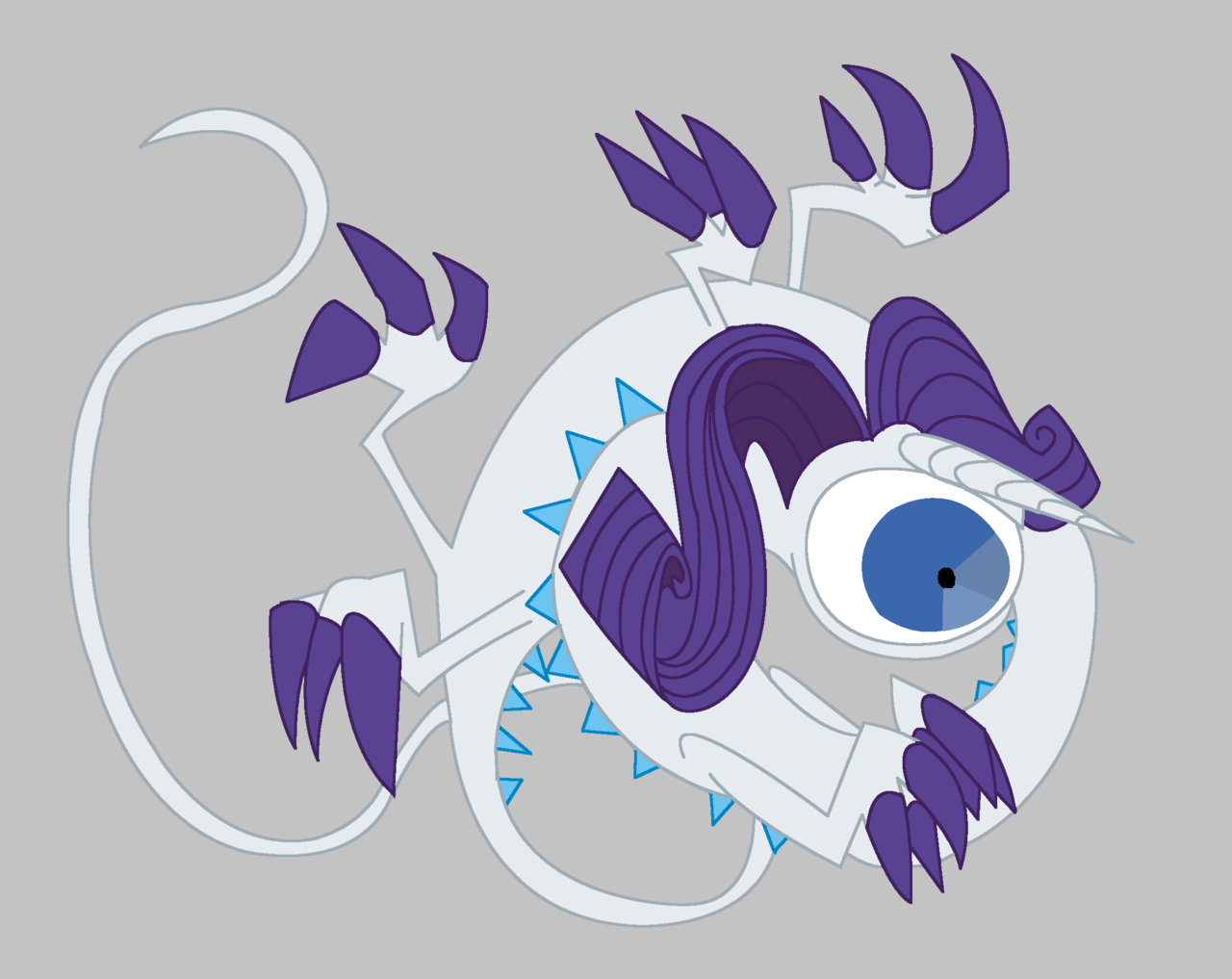 #269524 - safe, artist:the1stmoyatia, rarity, dragon, g4, monster ...