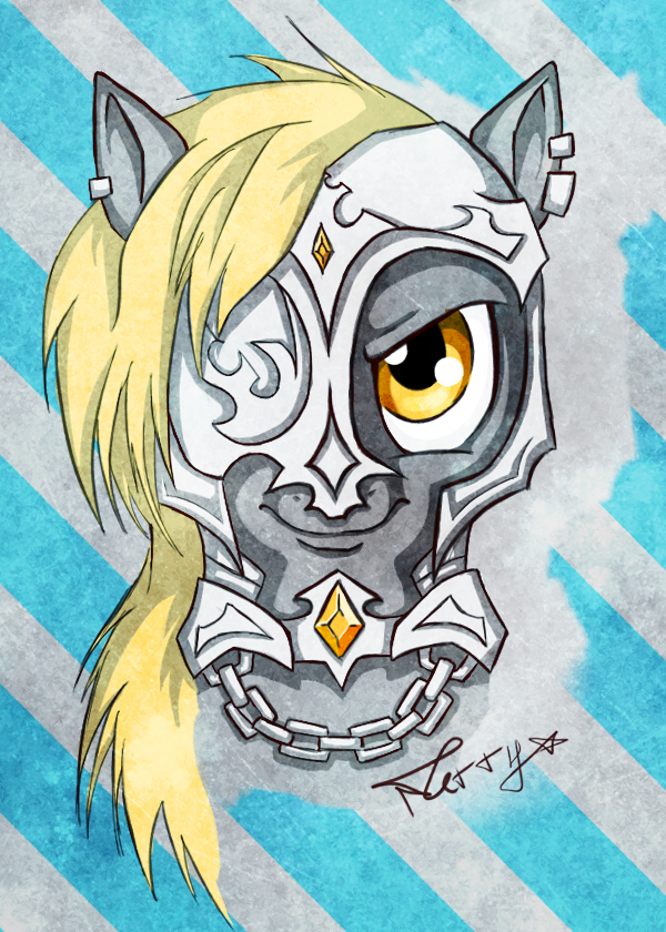 #260379 - safe, artist:nerrykirai, derpy hooves, pegasus, pony, g4 ...