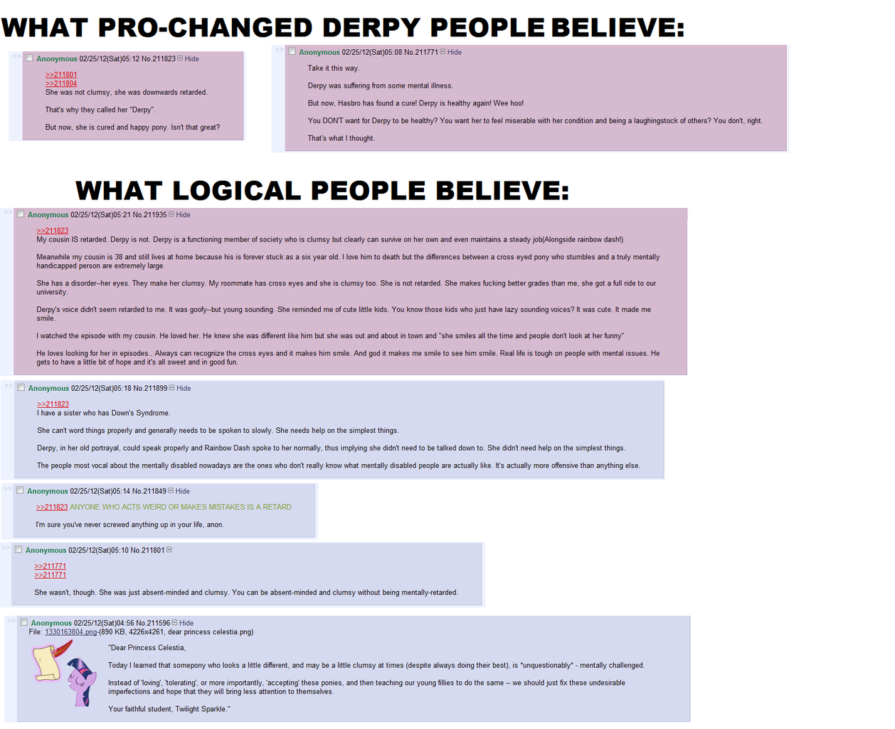 #276012 - safe, /mlp/, 4chan, 4chan screencap, artifact, derpygate ...