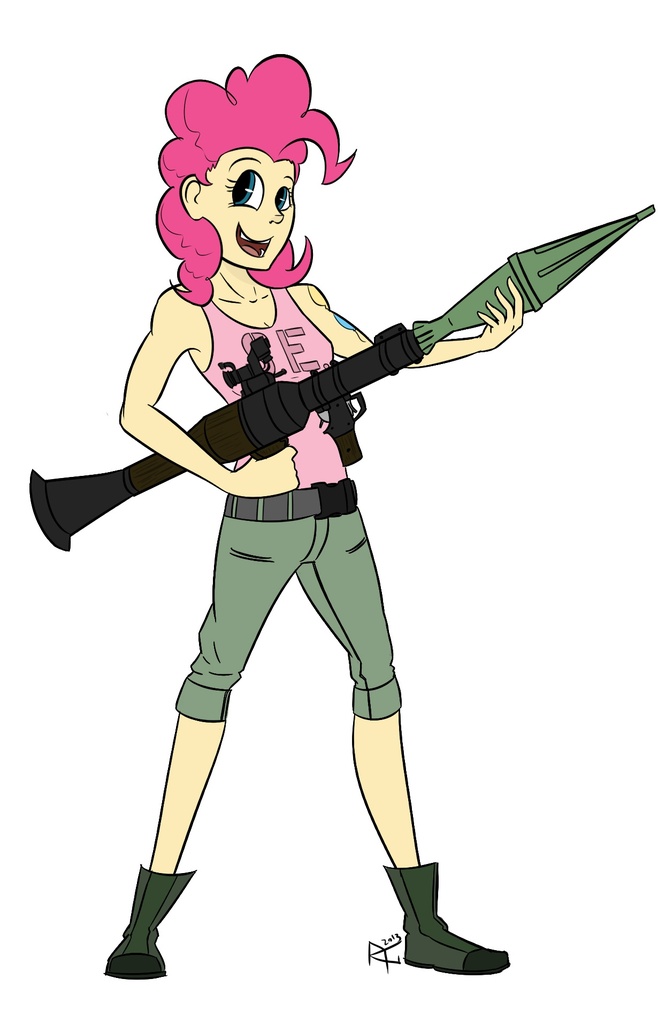 #276174 - safe, artist:my-little-veteran, pinkie pie, human, humanized ...