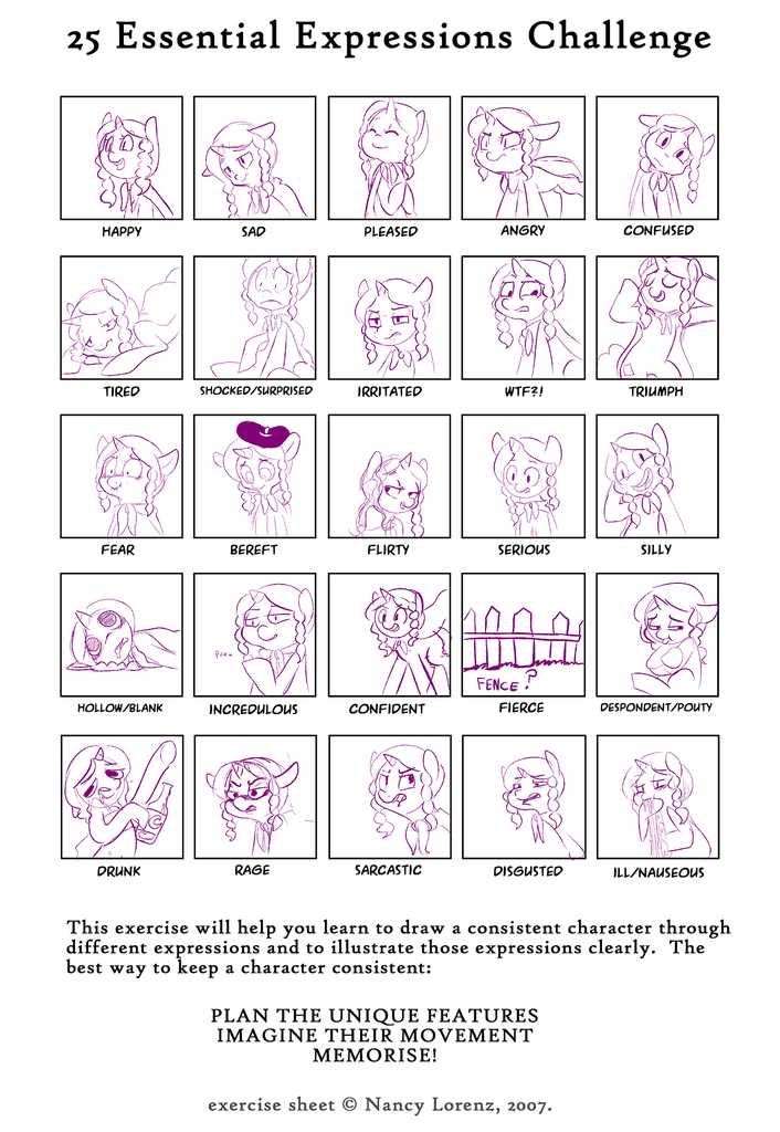 #276801 - safe, artist:mt, oc, oc only, 25 expressions, beret, cape ...