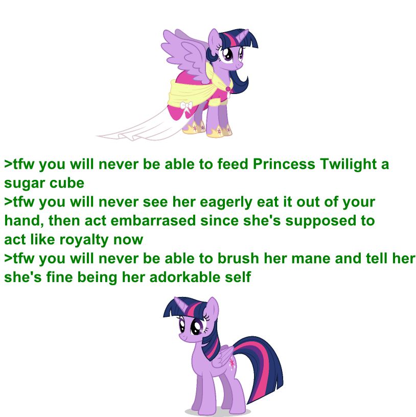 #279536 - safe, twilight sparkle, g4, feels, greentext, sugarcube, text ...