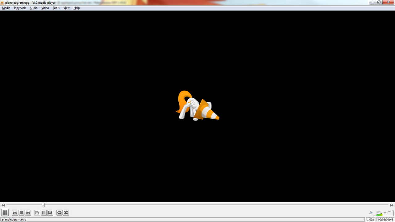 #279588 - safe, artist:parallaxmlp, ponified, vlc - Derpibooru