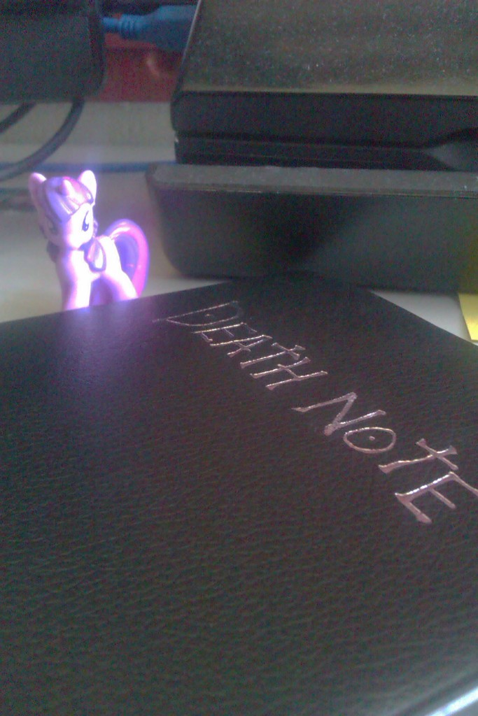 #281206 - safe, twilight sparkle, book, death note - Derpibooru