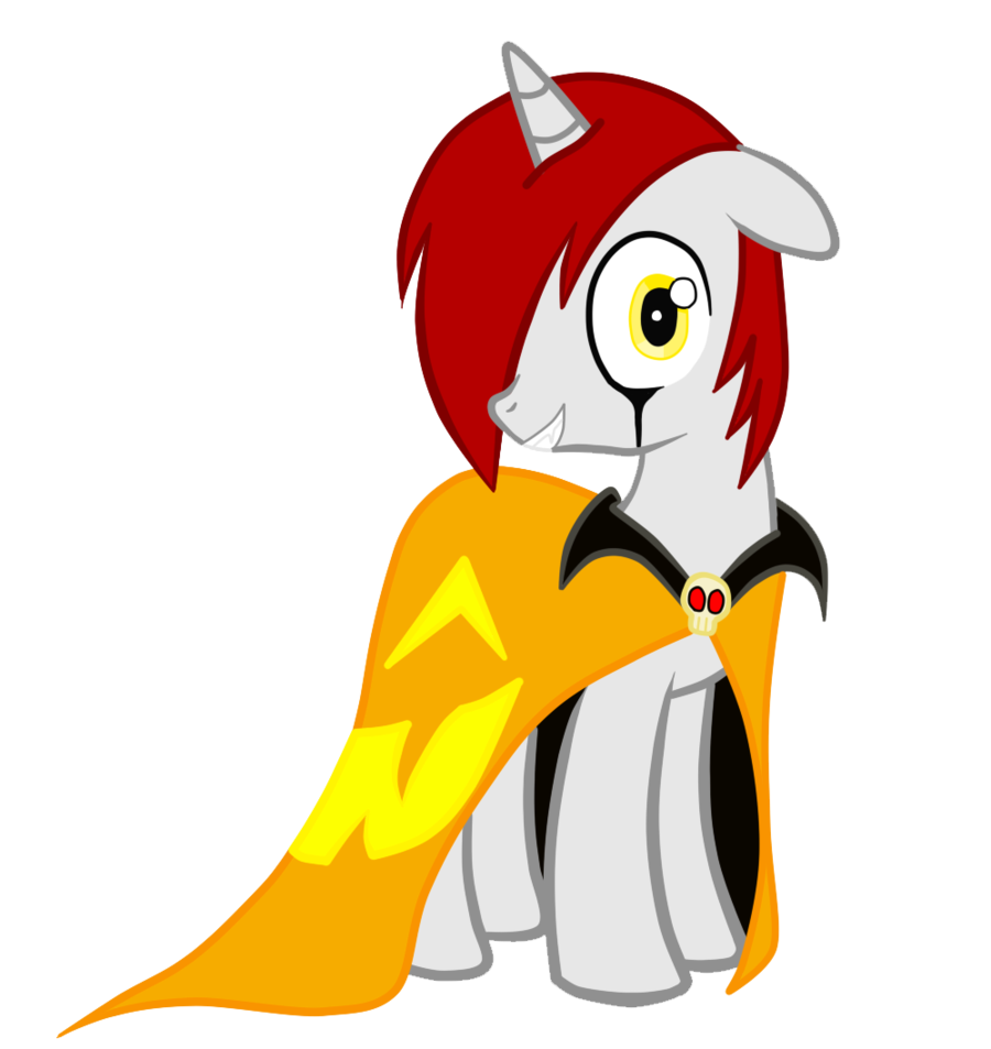 #261167 - safe, artist:krust78, oc, oc only, pony, cloak, clothes, grin ...