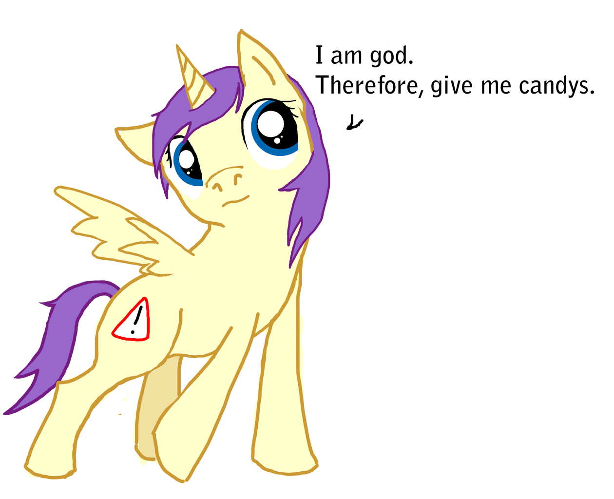 #261801 - safe, alula, pluto, princess erroria, pony, g4, female, solo ...