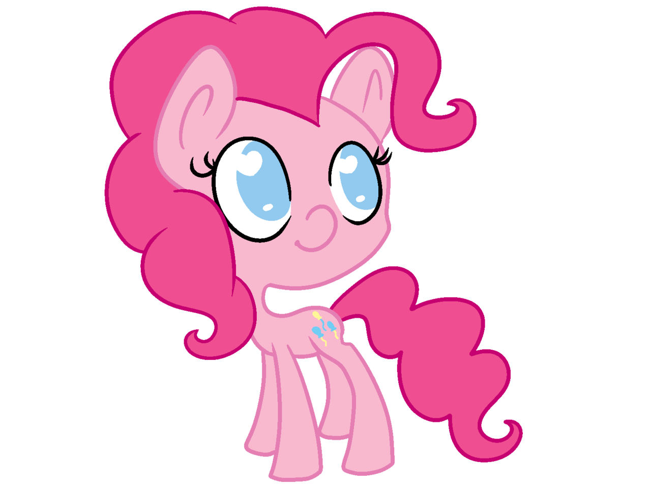 #263261 - safe, artist:robynne, pinkie pie, g4, big head, closed mouth ...