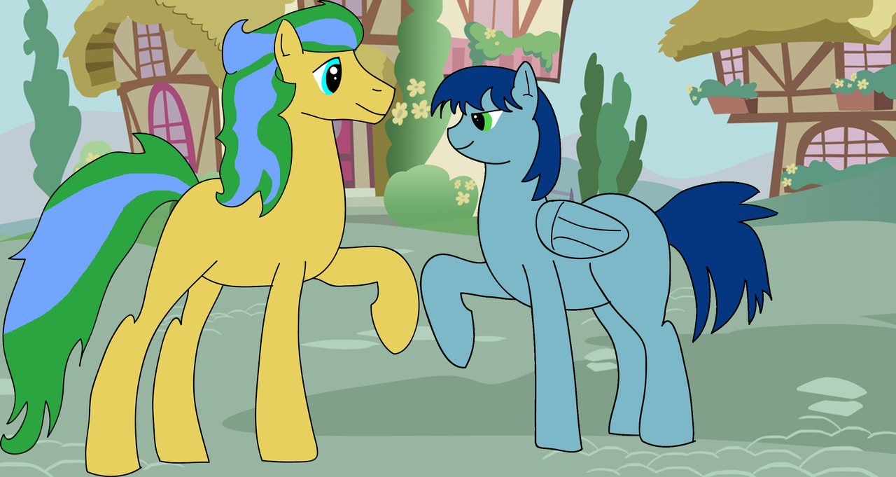 #264102 - safe, oc, oc only, bro-knee, brony, pun - Derpibooru