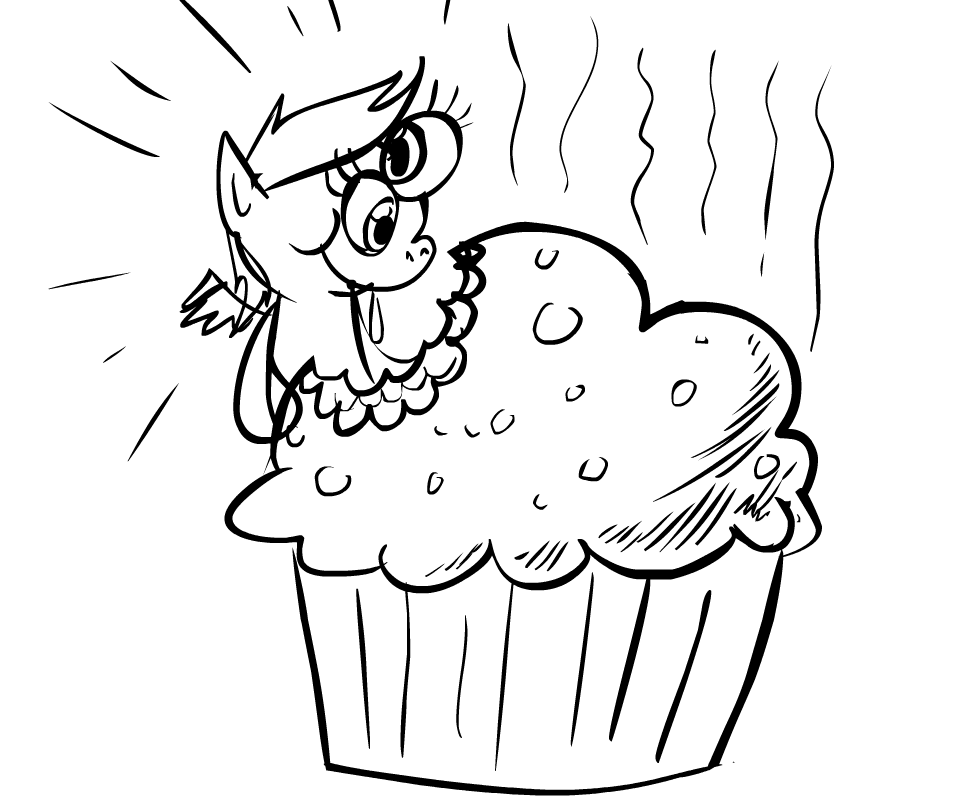 #266774 - safe, artist:hotdiggedydemon, derpy hooves, pegasus, pony, g4 ...
