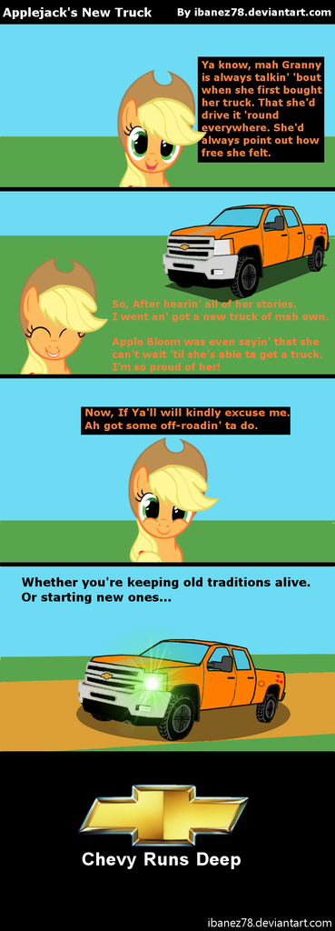 #294508 - safe, artist:ibanez78, applejack, g4, advertisement, car ...