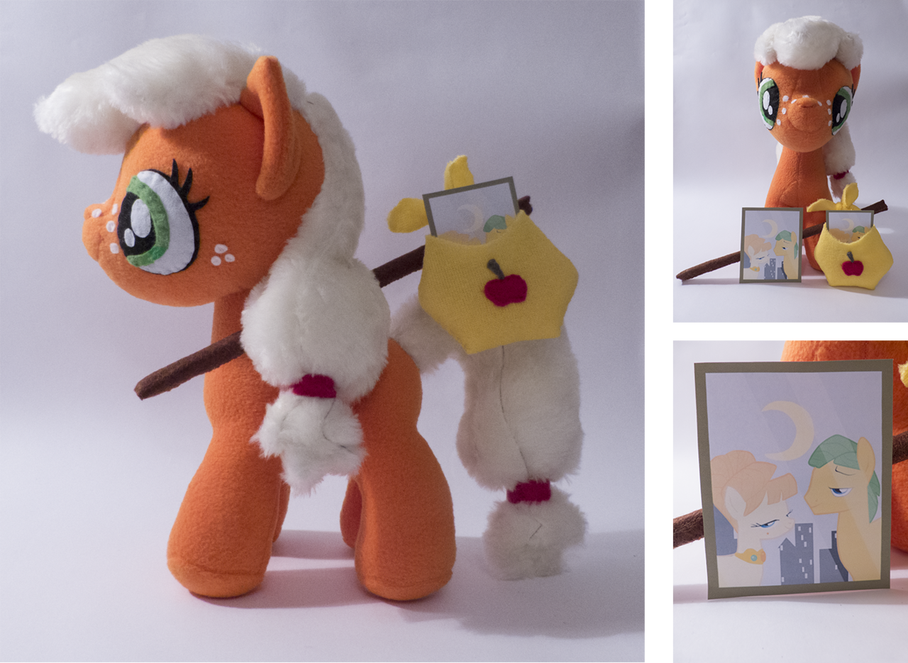 #298468 - safe, artist:mmmgaleryjka, applejack, aunt orange, mosely ...