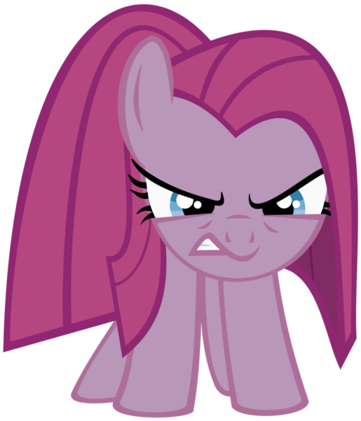 Pinkie Pie Angry Vector