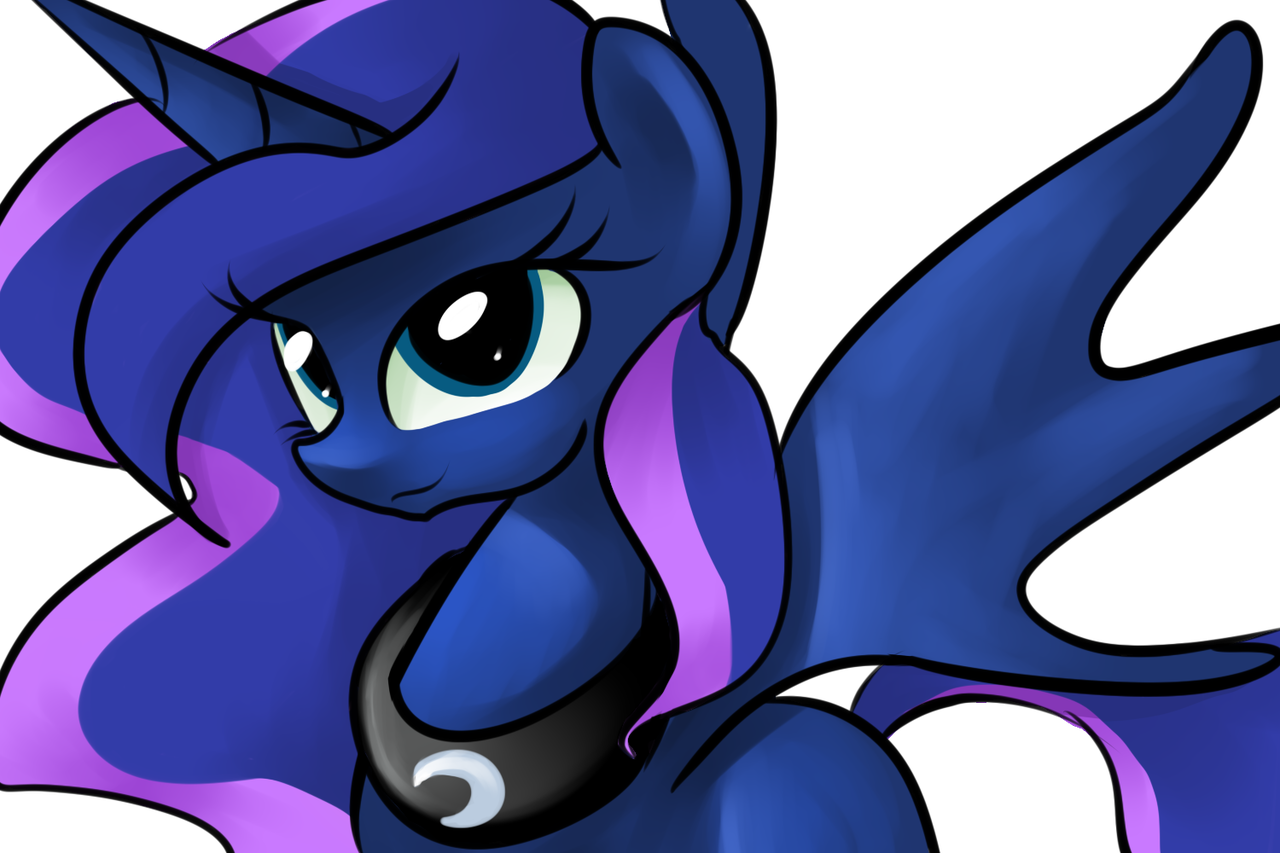 #300096 - safe, artist:shishapony, princess luna, pony, g4, female ...