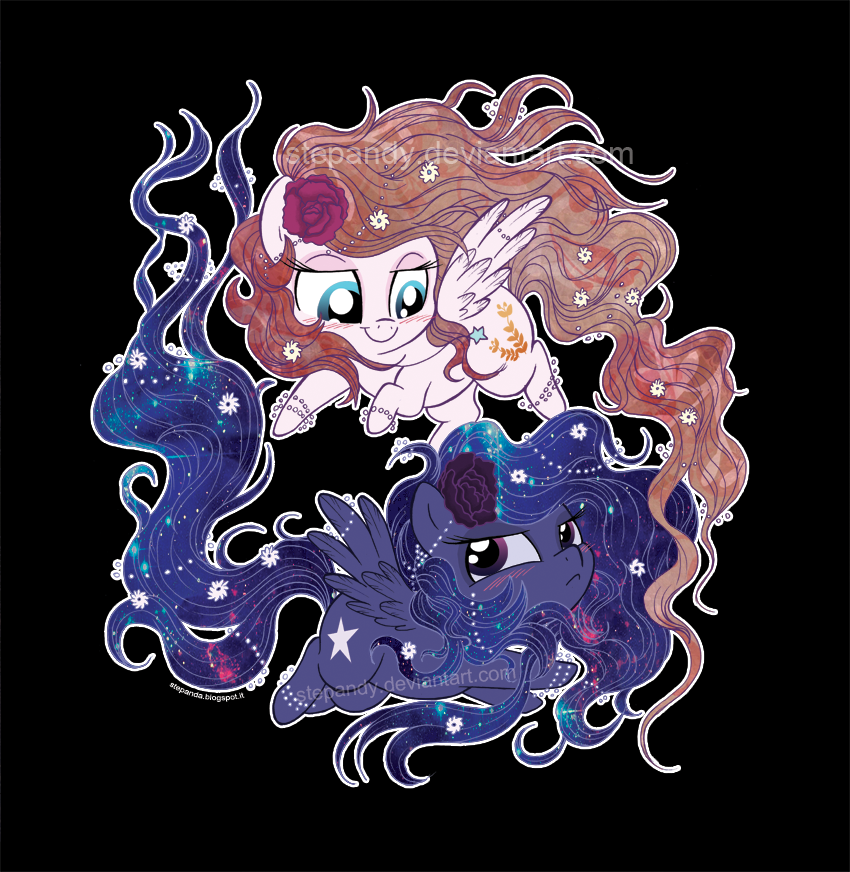 #301864 - safe, artist:stepandy, oc, oc only, blushing, long mane ...