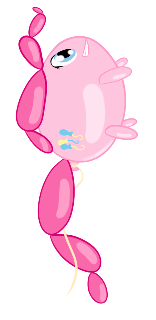 #285909 - safe, artist:michinix, pinkie pie, balloon pony, inflatable ...