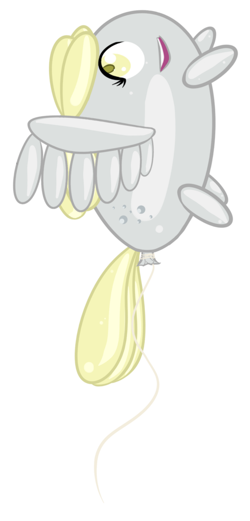 #285944 - safe, artist:michinix, derpy hooves, balloon pony, inflatable ...