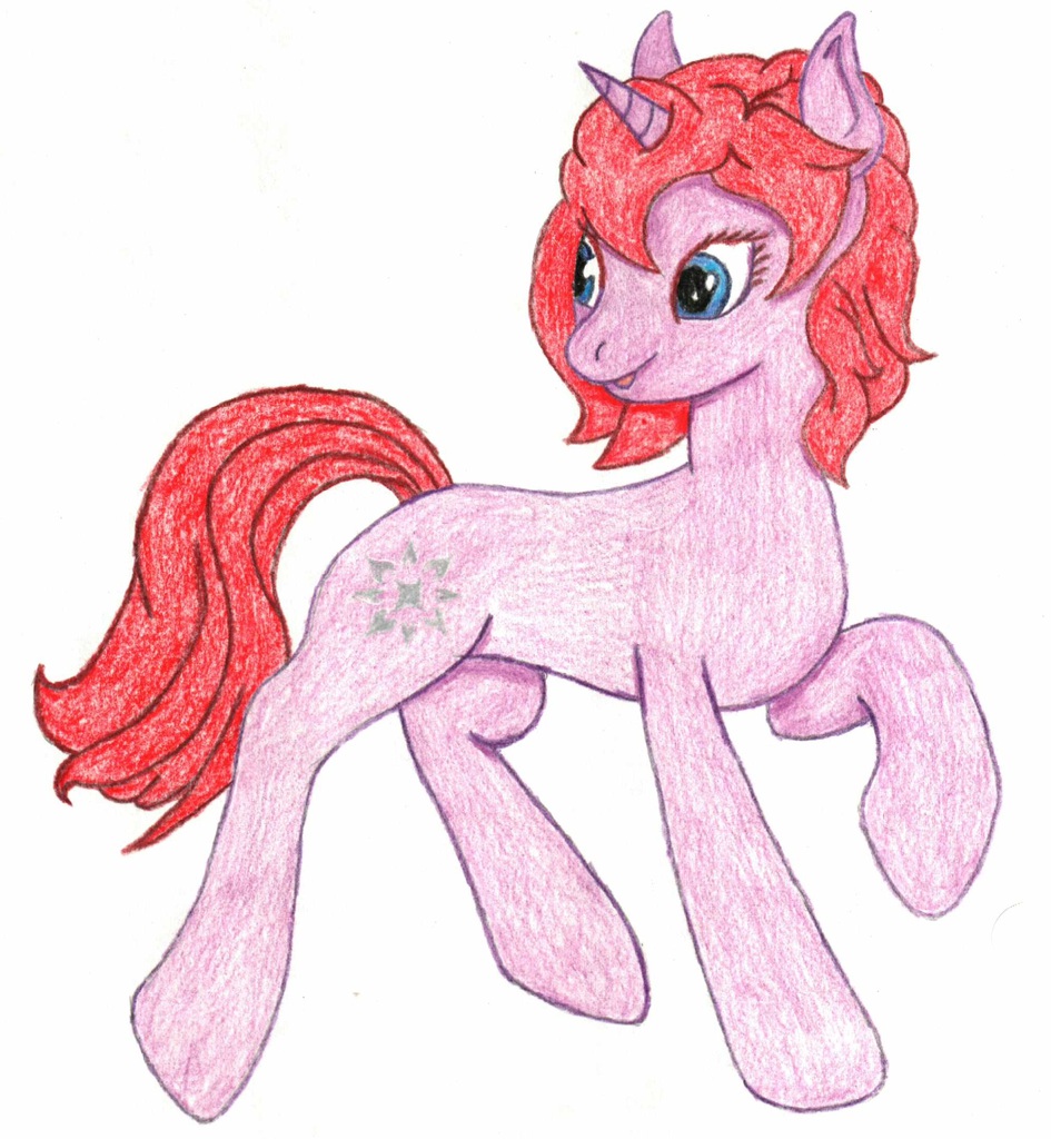 #303984 - safe, artist:amora-silverspark, oc, oc only, oc:rising dawn, pony, unicorn, open mouth ...